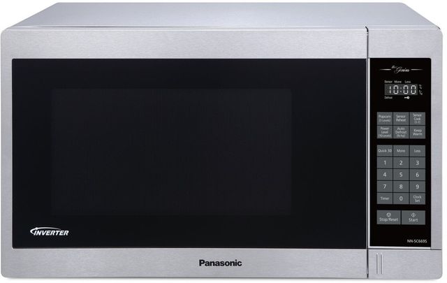 Panasonic® Genius® Inverter® 1.3 Cu. Ft. Stainless Steel Microwave ...