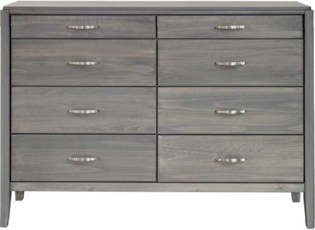 Mako Wood Furniture Sage Gray Dresser | Merit Furniture & Appliances