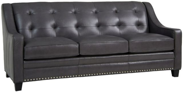 Smith Brothers Customizable 203 Leather Sofa | The Cleveland Furniture ...