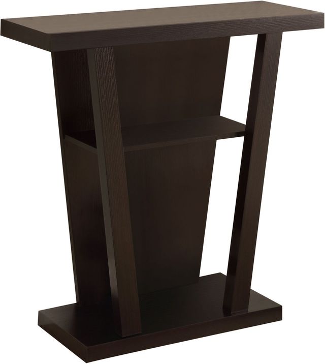 Coaster® Evanna Cappuccino 2-Shelf Console Table | Jarons Furniture ...