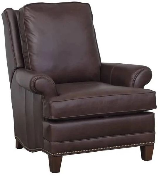 Fairfield® Customizable Pelle Provisions Presley Lounge Chair | D ...