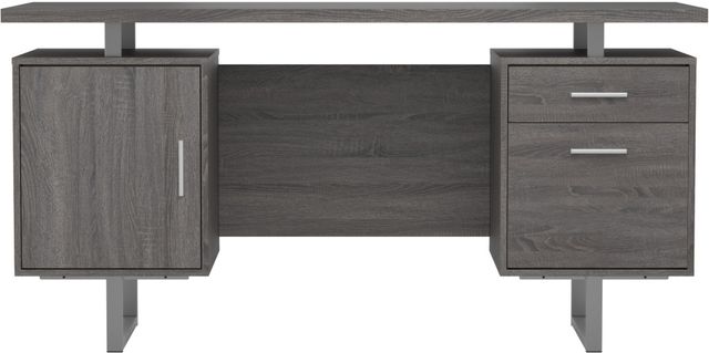 Coaster® Lawtey Weathered Grey Office Desk | Jarons Furniture Outlet ...