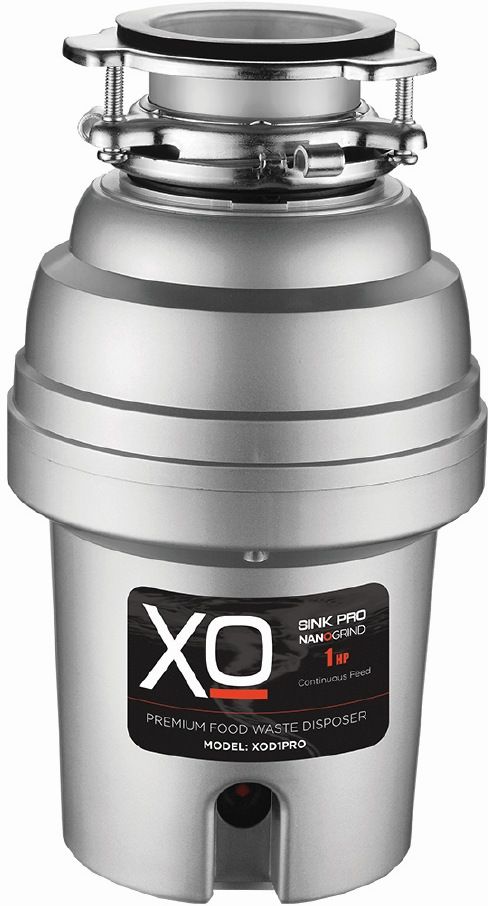 XO 1 HP Continuous Feed Stainless Steel Food Waste Disposer | Percy's ...