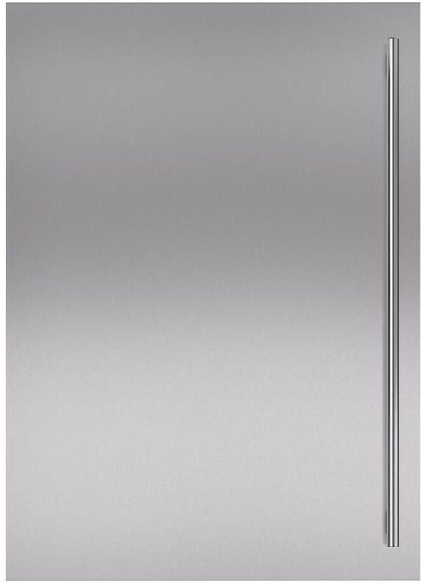 Sub-Zero Stainless Steel Flush Inset Door Panel with Tubular Handle ...