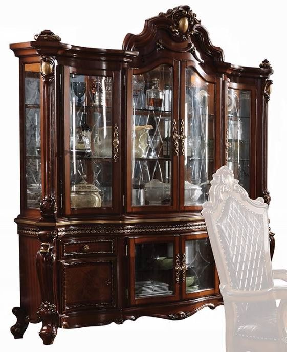 ACME Furniture Picardy Honey Oak Dining Buffet with Hutch | Lichti's TV ...