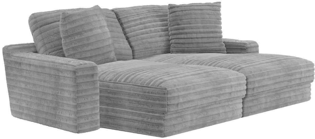 Jackson Furniture Comfrey 2-Piece Moonstruck Chaise Sectional | Fischer ...