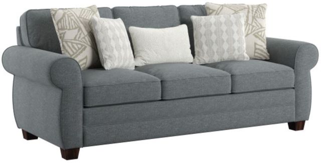 Emerald Home Royce Slate Blue Sofa | Gil's Furniture and SleepSource