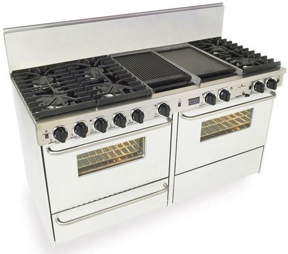 FiveStar 60" Stainless Steel Freestanding Gas Range | Nawara Brothers ...