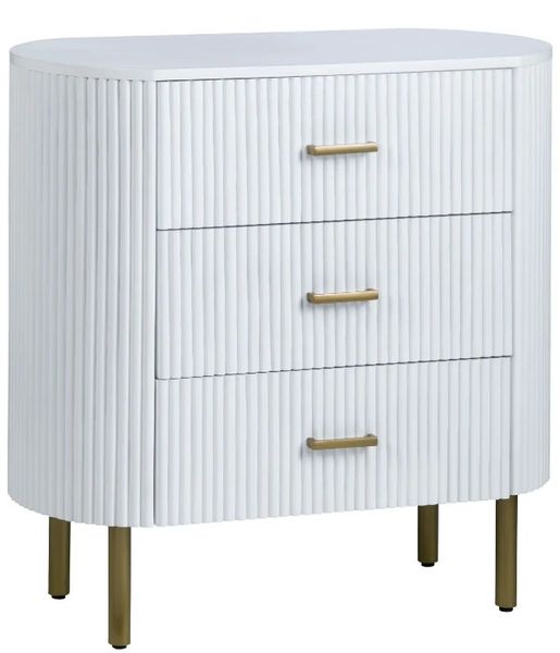 Crestview Collection Astoria White Chest | Courtside Furniture ...