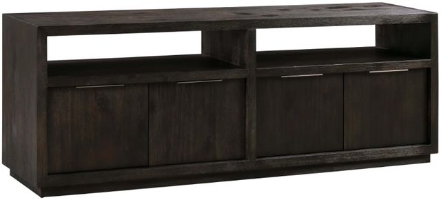 Modus Furniture Oxford Graphite 74" Media Console | Fischer Furniture ...