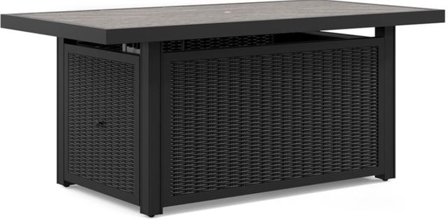 Signature Design by Ashley® Beachcroft Outdoor Fire Pit Table | Pruitt ...