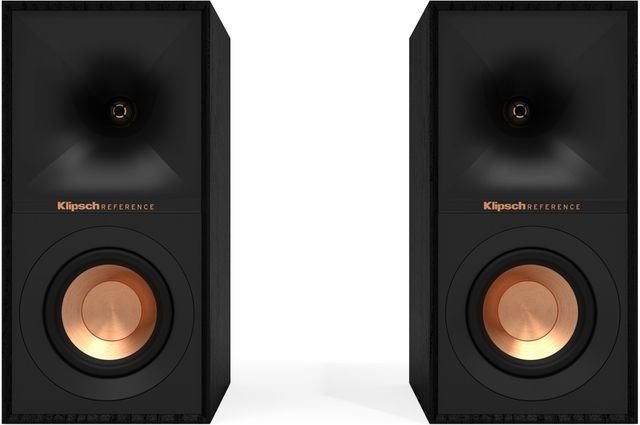 Klipsch® Reference 4" Black Bookshelf Speaker Pair