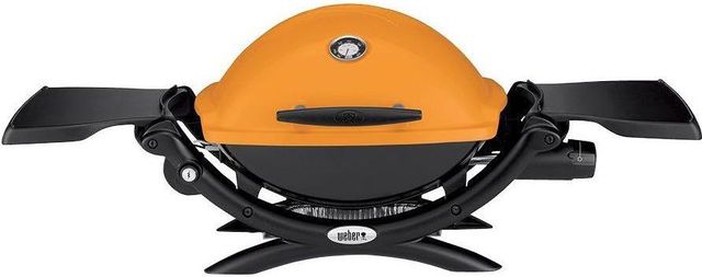 Weber® Grills® 1200™ 40.9" Liquid Propane Orange Portable Grill ...