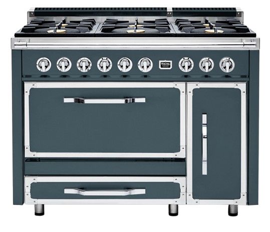 Viking® Tuscany 48" Squall Natural Gas Dual Fuel Range | Weir's