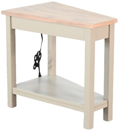 Sunny Designs Oak Grove Pavestone Chair Side Table