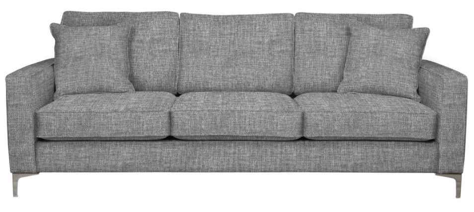 Van Gogh Designs Apollo Creston Charcoal Fabric Sofa Chaise | Castle ...