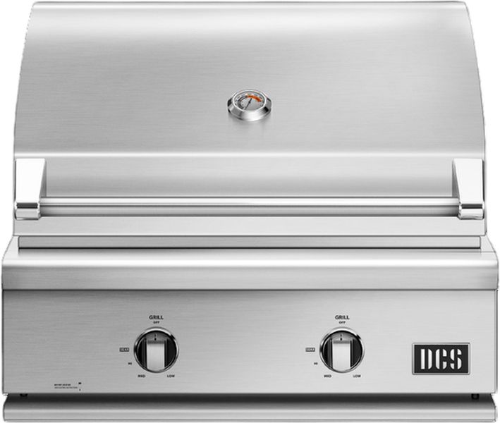 DCS Series 7 2-Burner Stainless Steel Built-In Natural Gas Grill ...