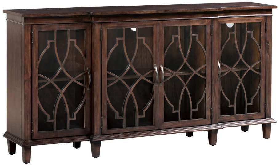 Crestview Collection Hawthorne Estate Heritage Breakfront Sideboard ...