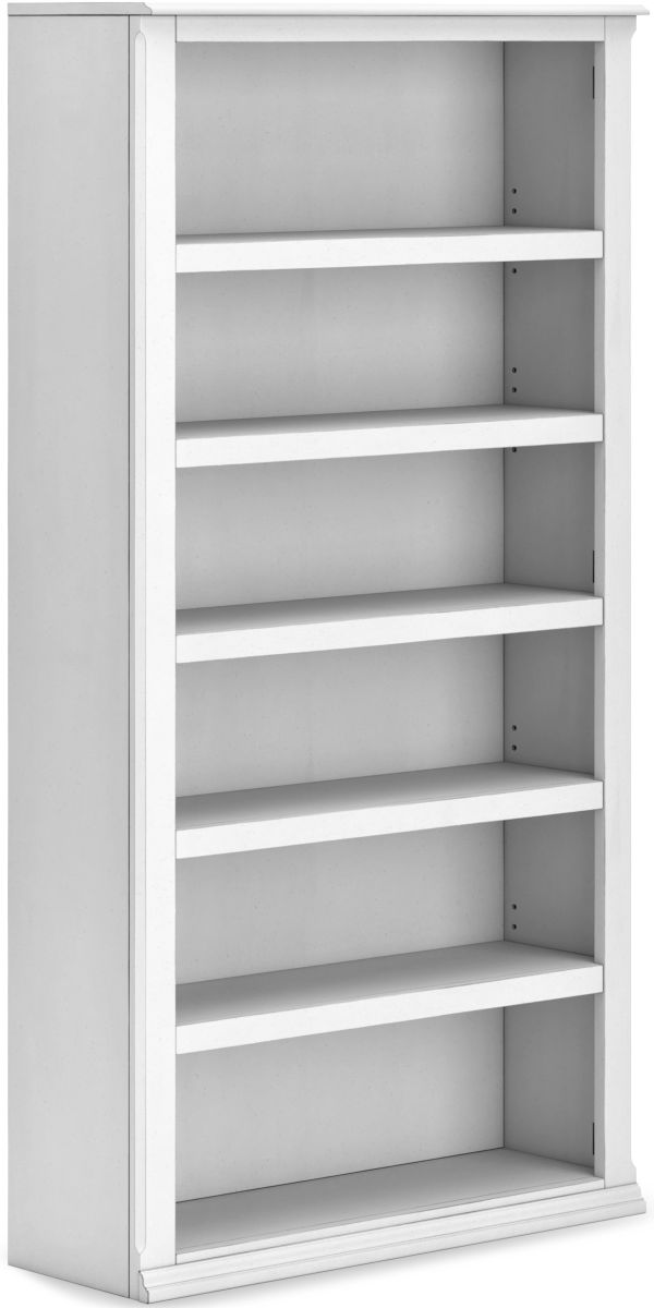 Signature Design by Ashley Kanwyn Whitewash Large Bookcase Bingham Sons Appliances and Furniture Rexburg ID