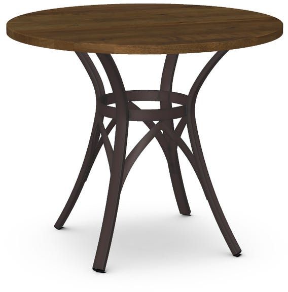 Birch round dining table store