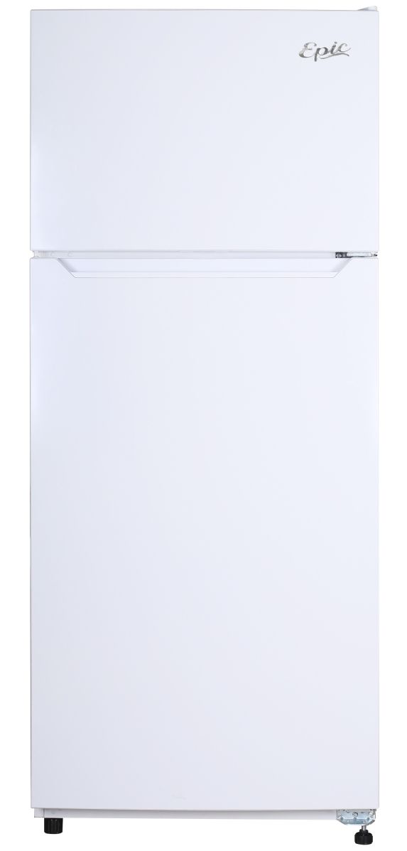 Epic® 14.6 Cu. Ft. White Counter Depth Top Freezer Refrigerator | Baker ...
