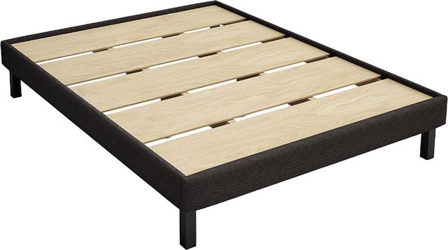 Beaudoin Breeze 13" Spectrum Grey Platform Bed | Worrall's Furniture