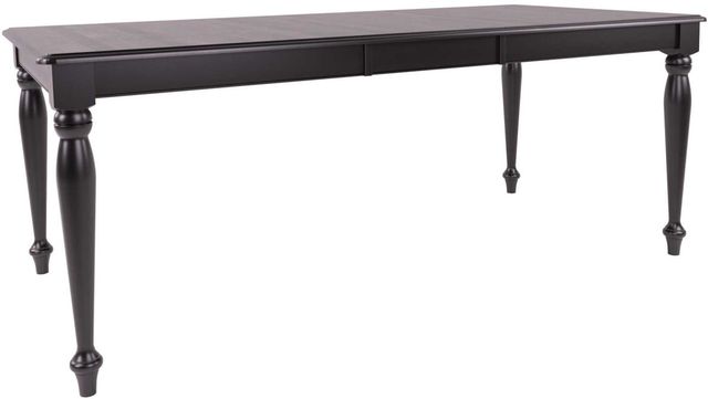 Canadel Gourmet Peppercorn Washed Turnip Foot Dining Table with ...