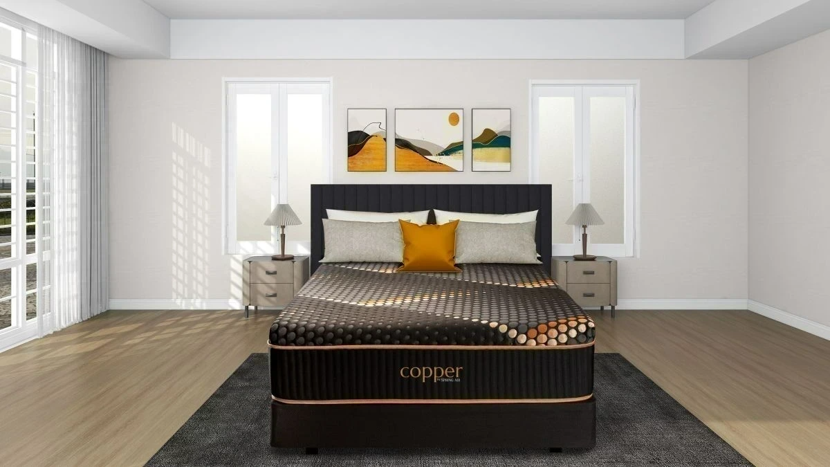 Copper by Spring Air 13.5 Hybrid Firm Smooth Top California King Mattress Boyle Appliance Mattress Center
