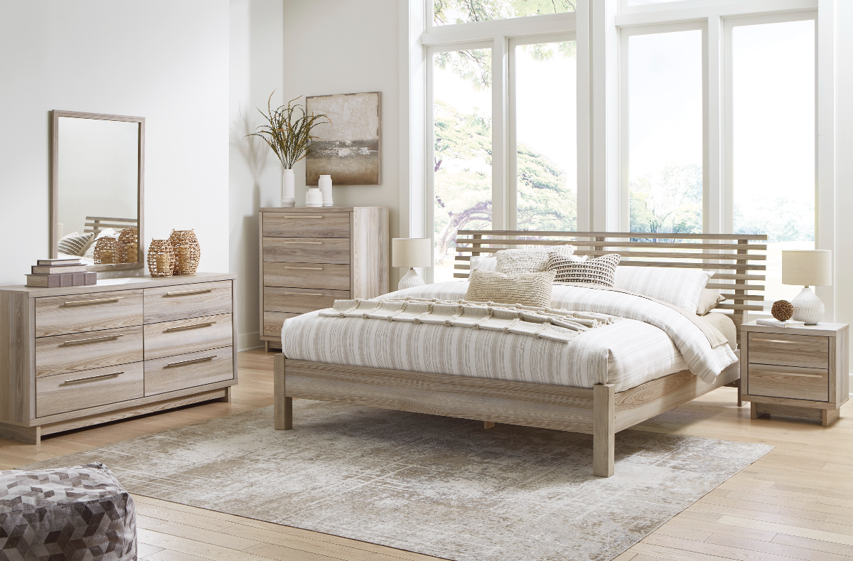 Fluid 6 Piece Queen Bedroom Set Walker Furniture Mattress Nevada