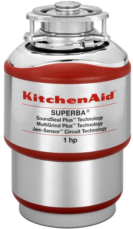KitchenAid® Red Continuous Feed Food Waste Disposer | Albert Lee ...