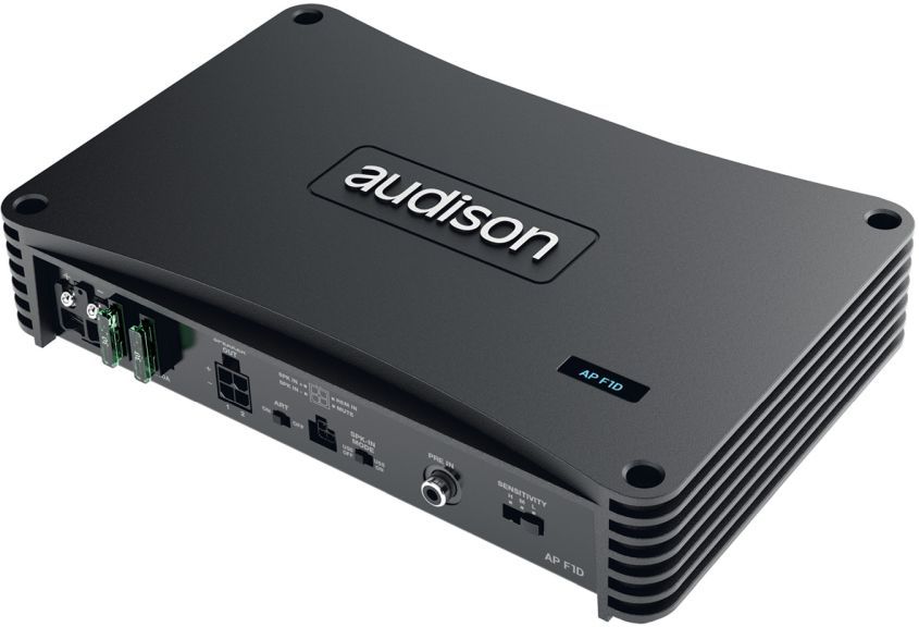 Audison Prima Forza Black Mono Amplifier | Steiner's Audio Video