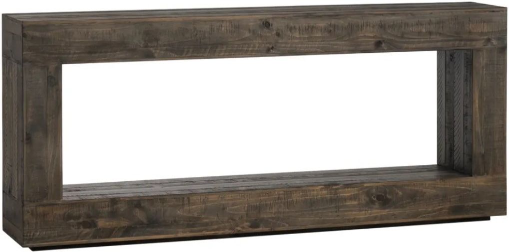 Crestview Collection Aspen Brown Console Table | Miskelly Furniture