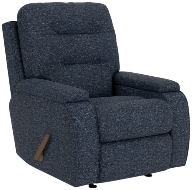 Flexsteel Kerrie Blue Navy Rocking Recliner Renn s Electronic More Selinsgrove PA