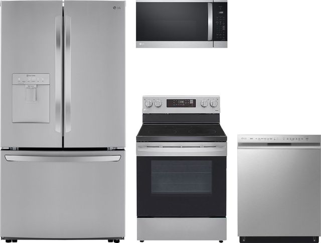 LG 4 Piece Stainless Steel Kitchen Package | Colder's | Milwaukee Area