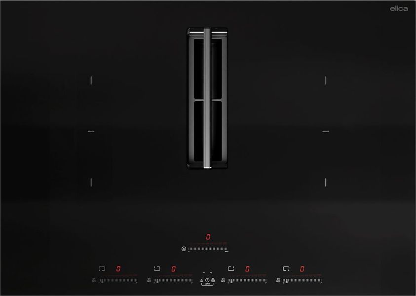 Elica NikolaTesla Flux 30" Black Induction Cooktop | AHC Appliances ...