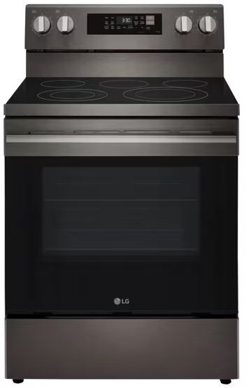 LG 30" PrintProof® Stainless Steel Freestanding Electric Range with ...