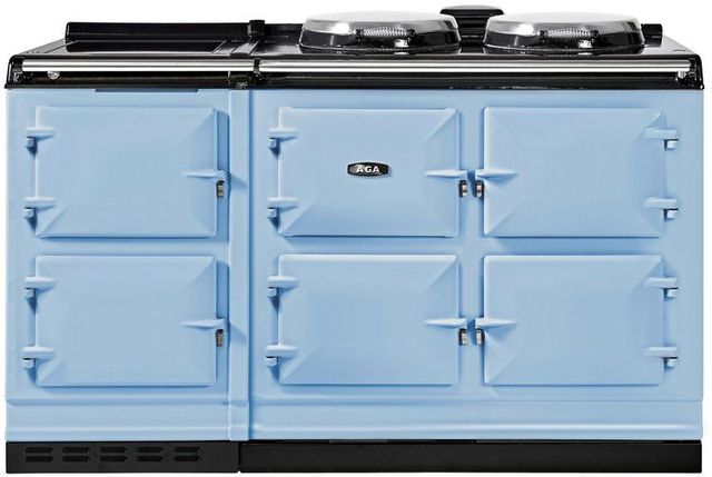 AGA™ R7 Classic Cast Iron 60" Duck Egg Blue Slide In Induction Range ...