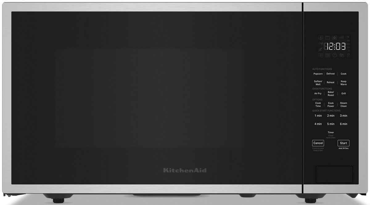 KitchenAid® 1.5 Cu. Ft. Stainless Steel Countertop Microwave ...