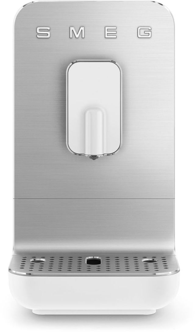 Smeg® 50's Retro Style White Espresso Machine | Midland Appliance ...
