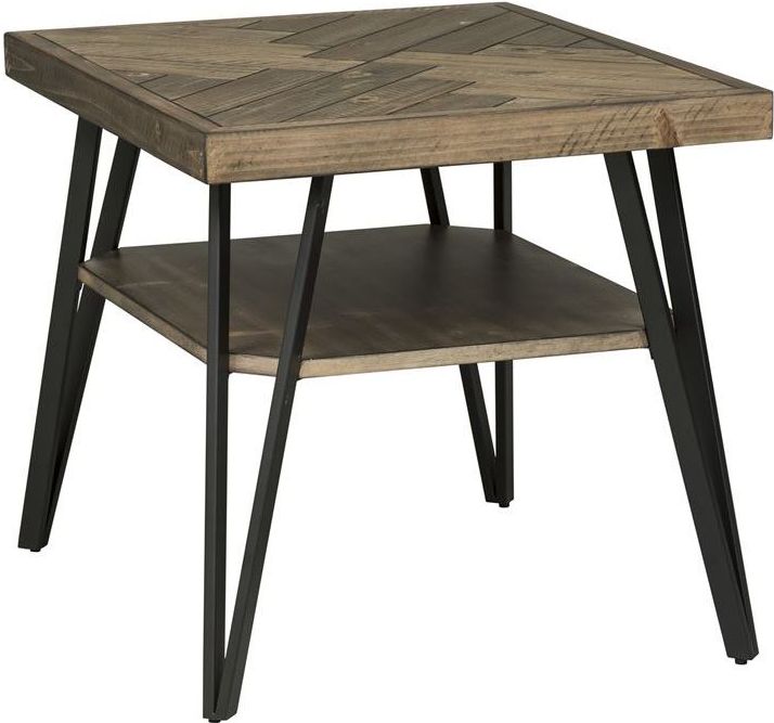 Liberty Furniture Horizons 3 Piece Rustic Caramel Table Set Liddiard Home Furnishings