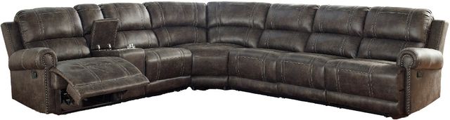 New Classic® Home Furnishings Terra 4-Piece Walnut Manual Reclining ...