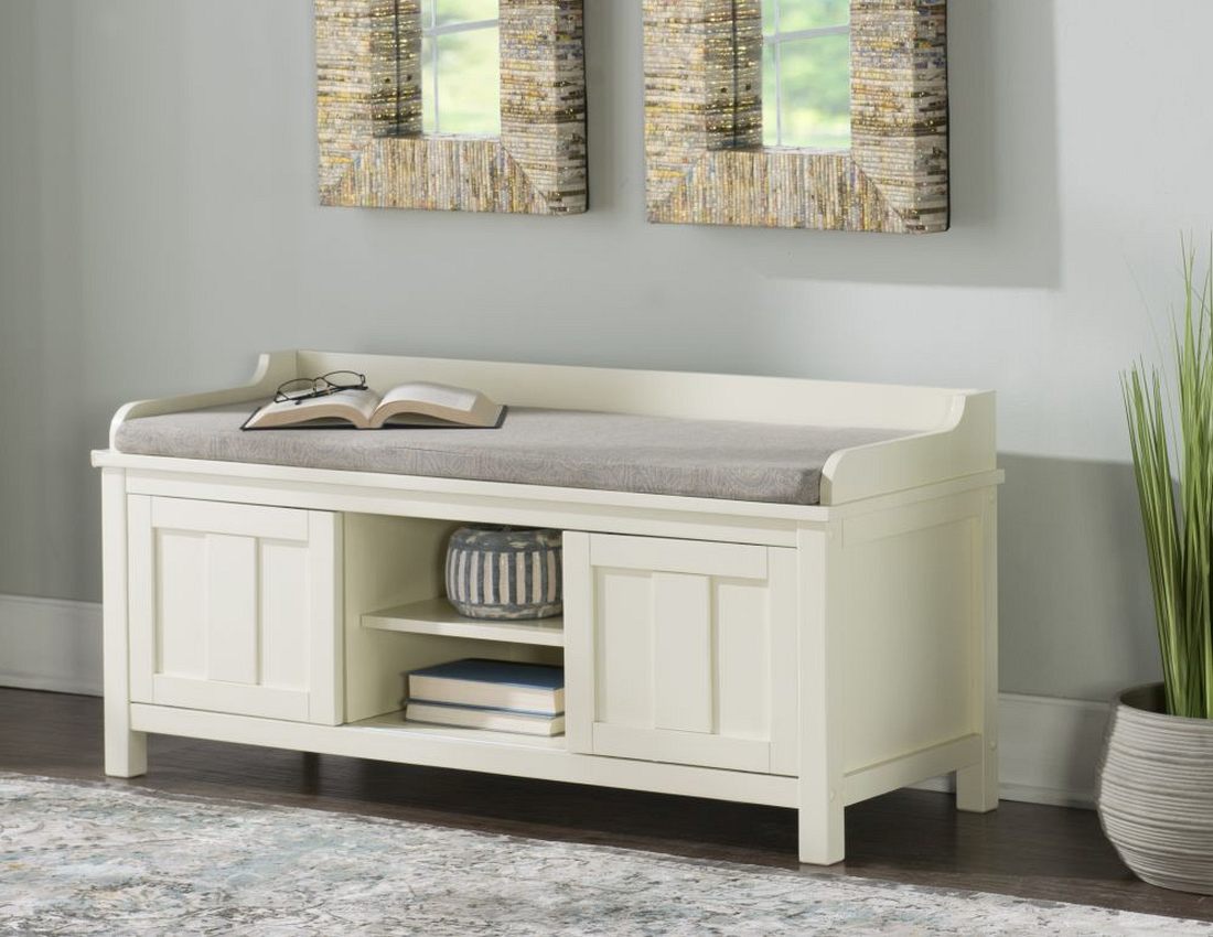 Linon laredo storage bench store