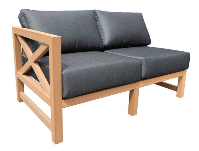 CabanaCoast® Customizable Kensington SOL Teak™ Outdoor Sectional Left Module | Marshall's Home ...