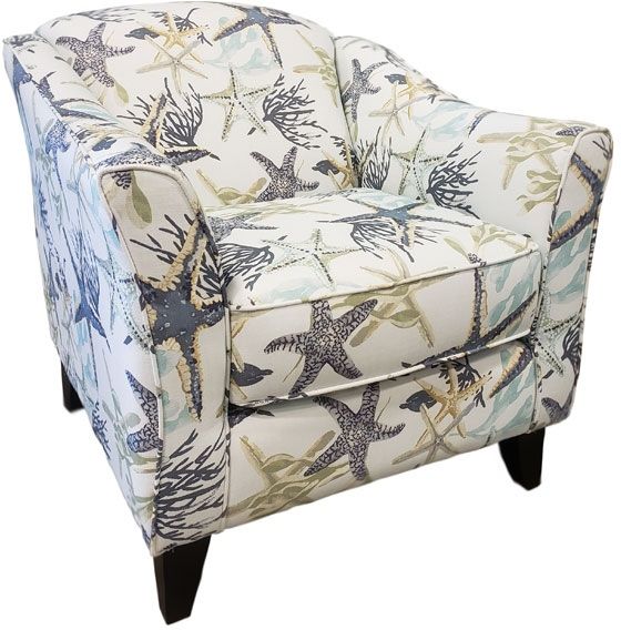 Fusion Furniture Savanah Ocean Accent Chair | Hoelscher's Fine ...