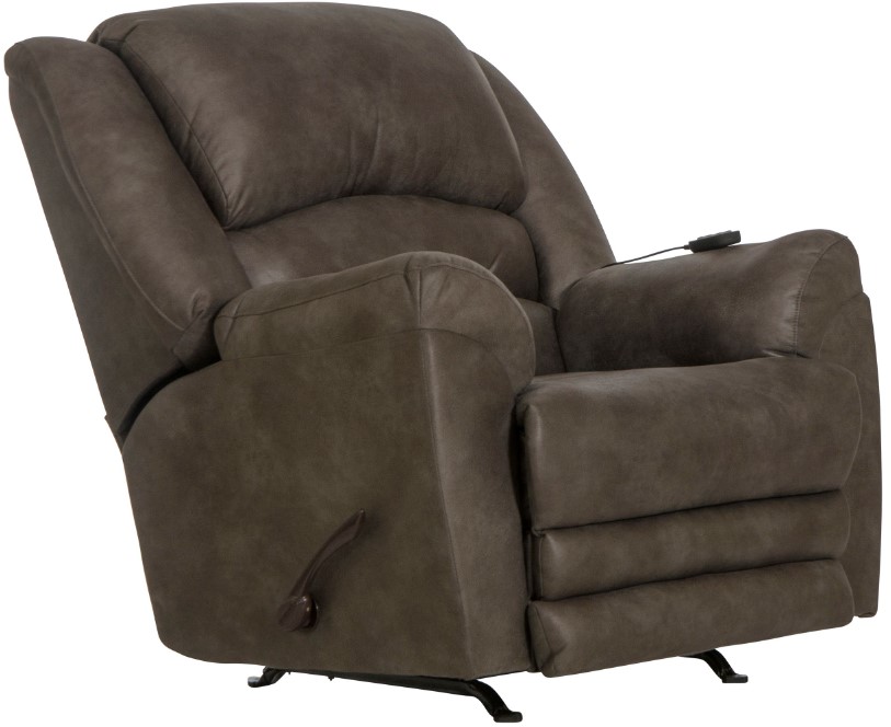 Catnapper Hayden Steel Rocker Recliner with Heat and Massage