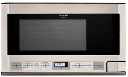 Sharp® Carousel® 1.5 Cu. Ft. Stainless Steel Over The Counter Microwave ...