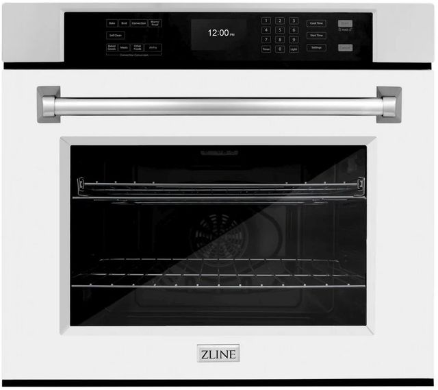 ZLINE Professional 30" Stainless Steel Single Electric Wall Oven with ...
