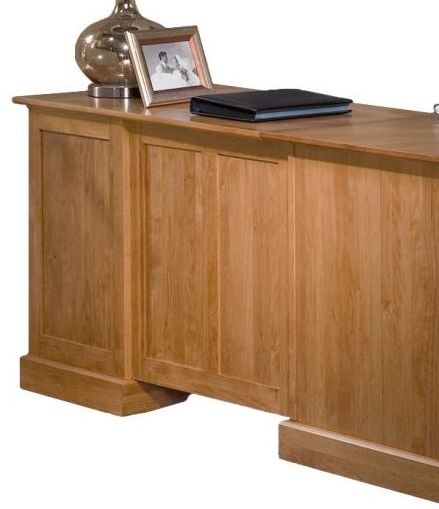 Archbold Furniture Customizable Executive Office Return Desk with Flip ...