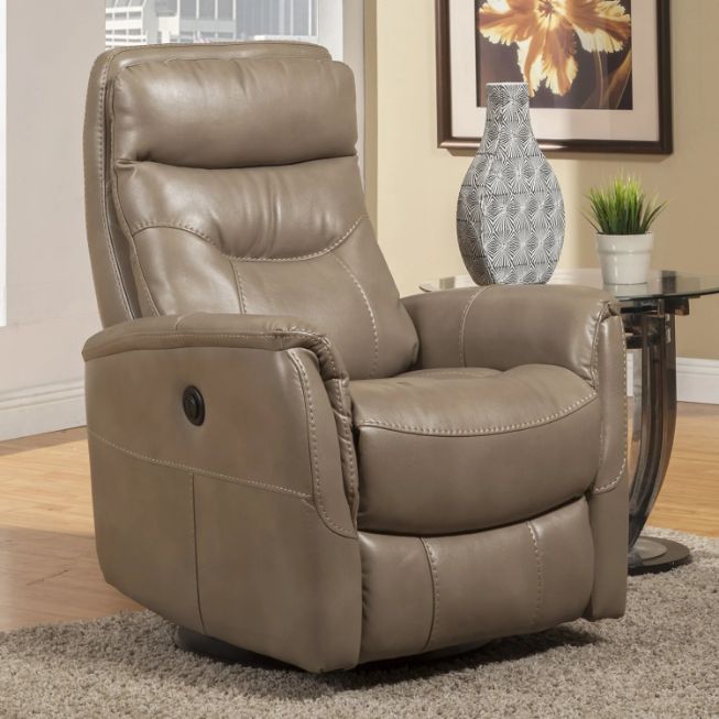 Parker House Gemini Linen Power Swivel Glider Recliner Hoelscher s Fine Furniture Appliances Electronics Floresville and Pleasanton TX