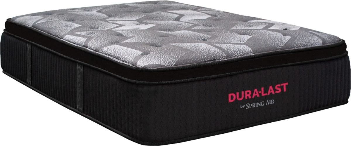 Dura-Last by Spring Air® Spartan 14" Wrapped Coil Plush Euro Top ...